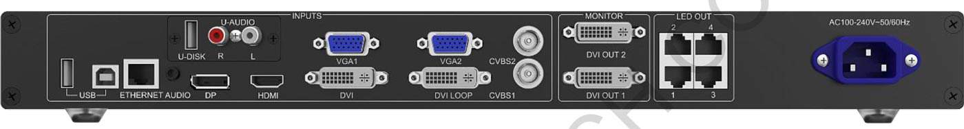 Nova VX4U LED Processor - LED Video Controller