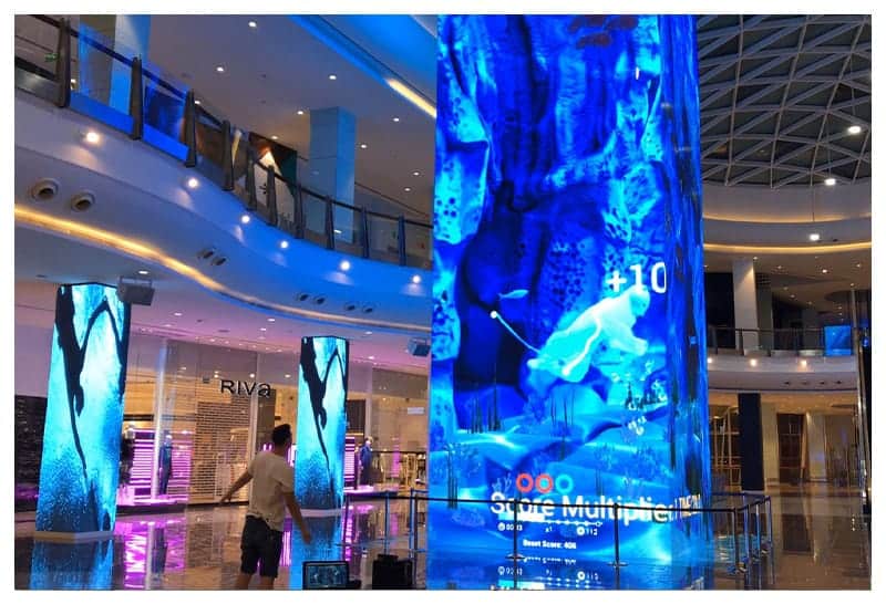 Dynamo LED Displays Install Huge LED Tower In Muscat, Oman