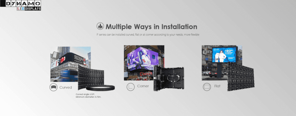 Dynamo F Series Fixed Outdoor - LED Display & LED Screen Installations