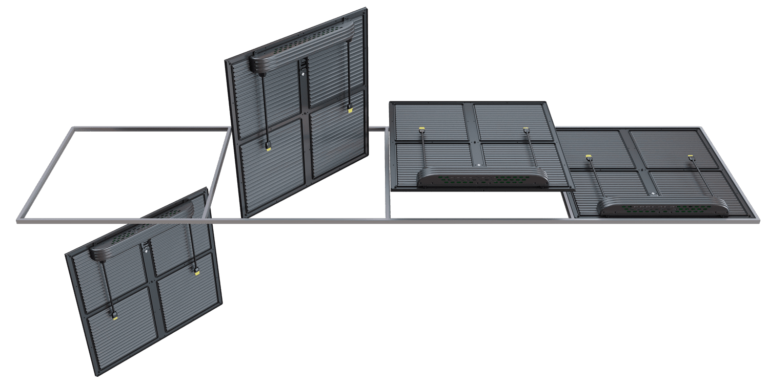 LED Ceiling Tiles - Video Sky Tiles