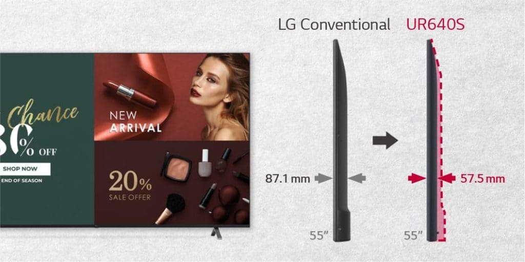 LG 43" 43UR640S Commercial Display