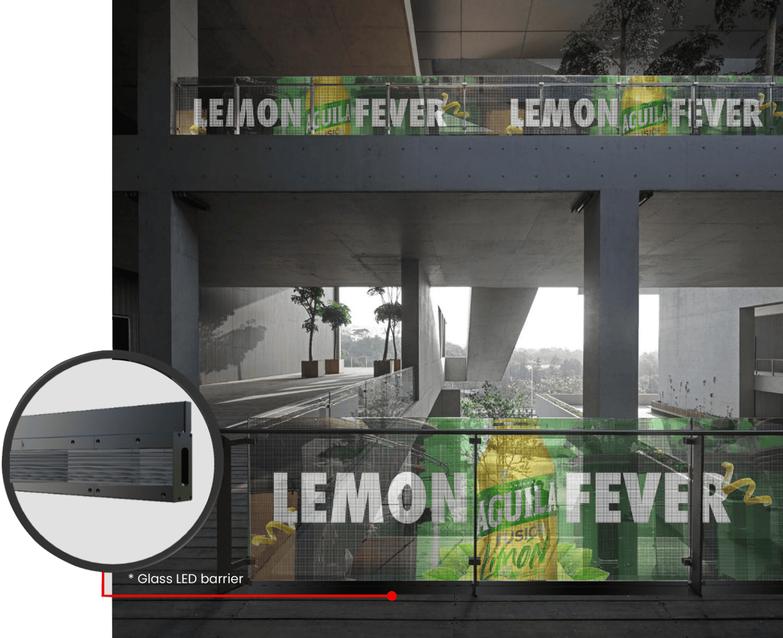 Transparent LED Film | Retrofit Glass Screens | Dynamo