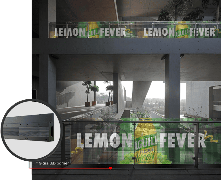 Transparent LED Film | Retrofit Glass Screens | Dynamo