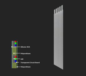 Transparent LED Film - Fix Directly to Glass
