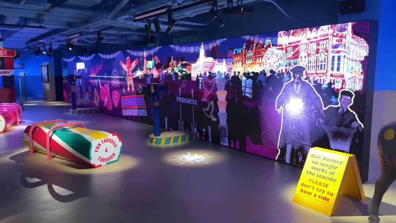 8k LED Video Wall in Blackpool's Cutting-Edge Showcase Museum