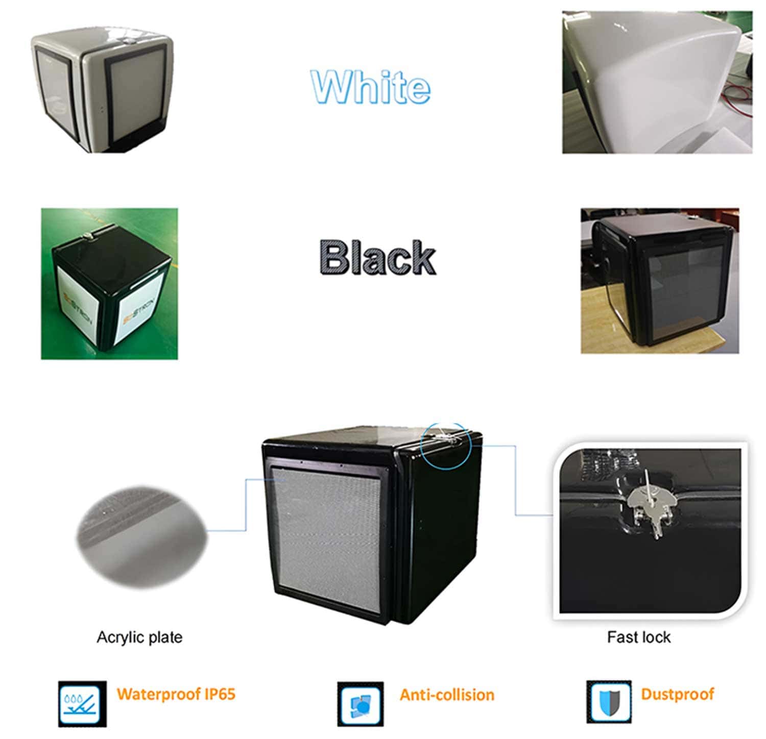 Delivery Box - Outdoor LED takeaway box display