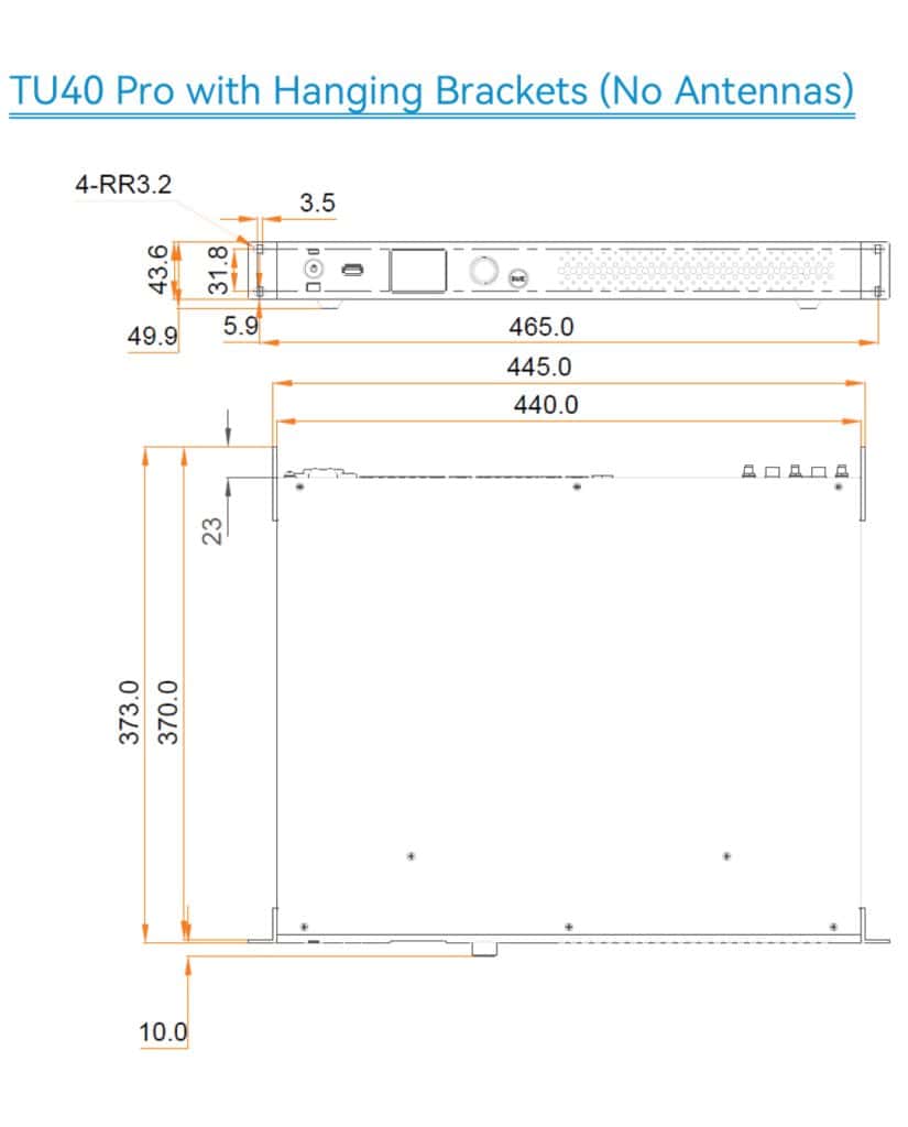 TU40 Pro LED Playback Control Processor