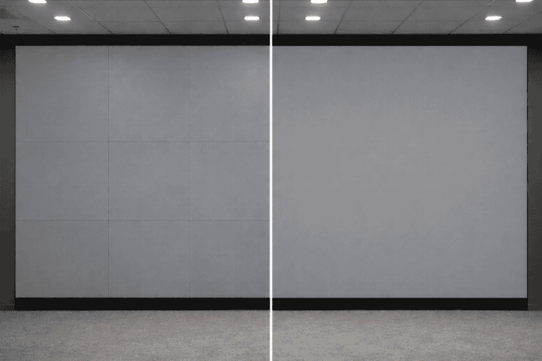 LED display calibration: processing, cameras and uniformity